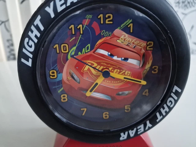 DISNEY PIXAR LIGHTNING Mcqueen Zeon Alarm Clock £14.90 - PicClick UK