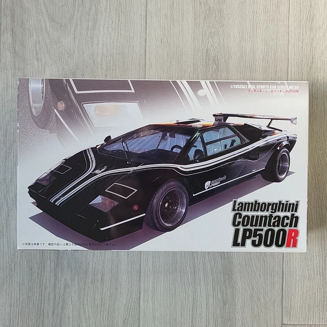 LAMBORGHINI COUNTACH LP500R Fujimi 12181 Model Kit Scale 1/24 EUR 60,00 ...