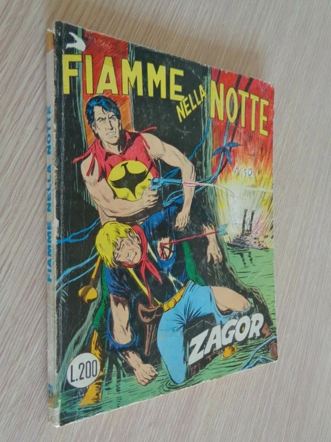 ZAGOR ZENITH GIGANTE Originale N.121 Fiamme nella Notte Ed. Cepim EUR 4 ...