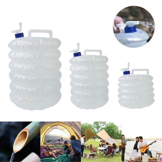 5/10/15L OUTDOOR PORTABLE Folding Water Storage Collapsible Container Bag Bucket $15.28 ...