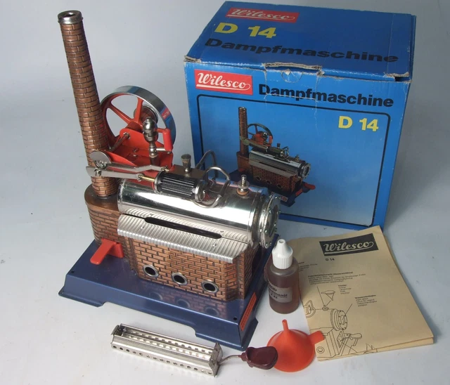 BOXED WILESCO D14 live steam engine £110.00 - PicClick UK