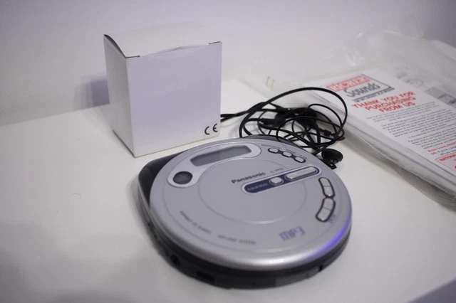 PANASONIC SL-MP50 PORTABLE CD Player Made In JAPAN Boxed £49.50 ...