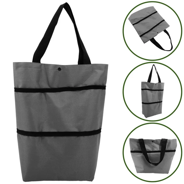 SAC À ROULETTES pliable, chariot de courses, sac de courses pliable EUR ...