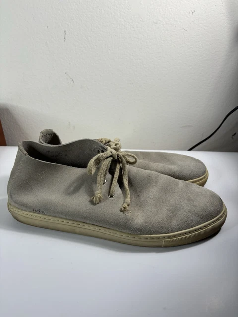 NDC MADE BY Hand Shoes Chukka Boots Grey Suede Men Size 11M Laces Up £ ...