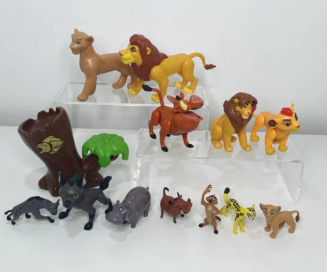 LION KING LION Guard Inc Deluxe Figures Set Simba Janja Hyena Fuli ...