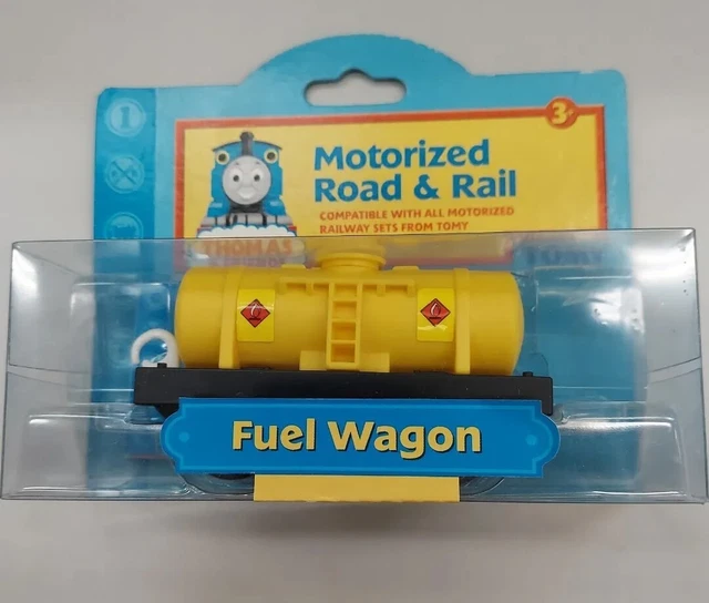 THOMAS & FRIENDS Motorized Road & Rail System Fuel Wagon 2003 New in ...
