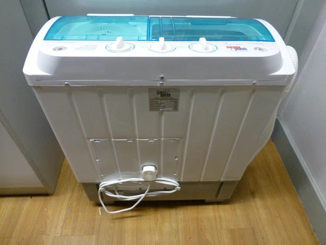 GOOD IDEAS PORTABLE twin tub washing machine model XPB35-918S £59.99 ...