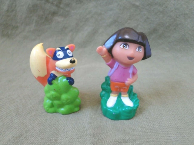 FIGURINES DORA L'EXPLORATRICE : Dora et Swiper le renard (veuillez lire ...