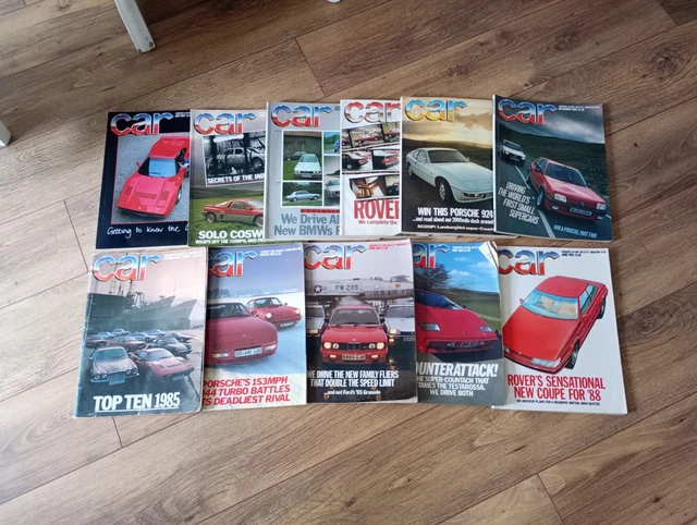 CAR MAGAZINE 1985 X 11 Issues 0.00 - PicClick UK