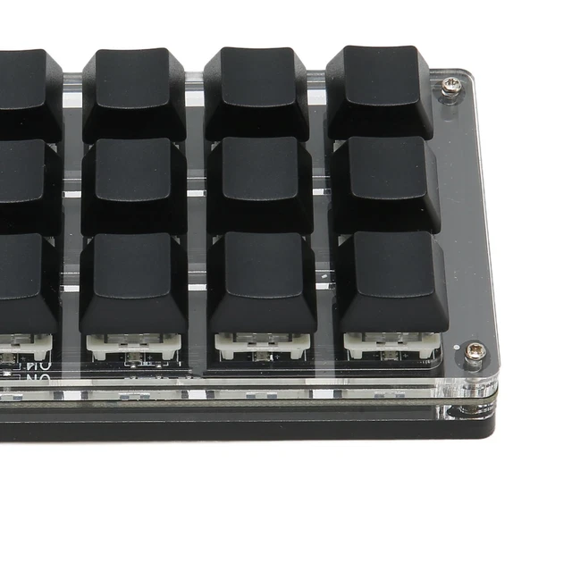 MINI KEYPAD 1 Handed Mechanical Keyboard Wired USB Programmable Macro ...
