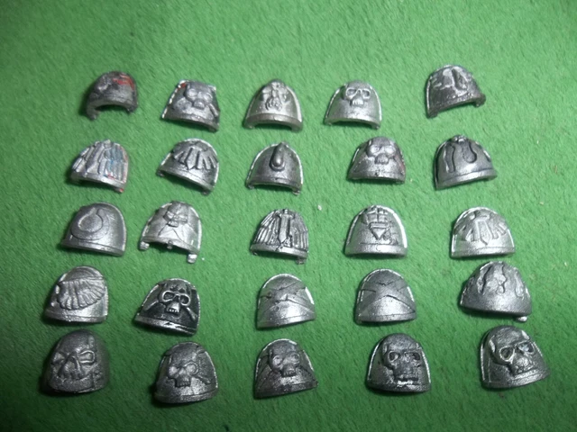 ÉPAULETTES MARINES SPACE Warhammer40K 25 EUR 26,90 - PicClick FR
