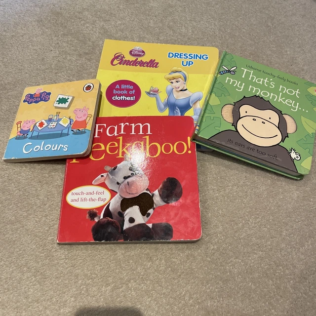 CHILDREN’S BOOK SELECTION, Peppa Pig, Cinderella, Farm, Not My Monkey £ ...