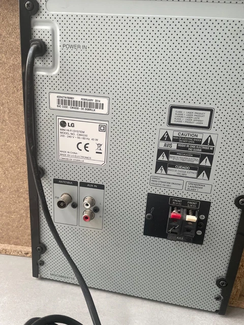 LG XBOOM CM4330 MINI HI-FI WITH 180 WATTs- No remote £41.28 - PicClick UK