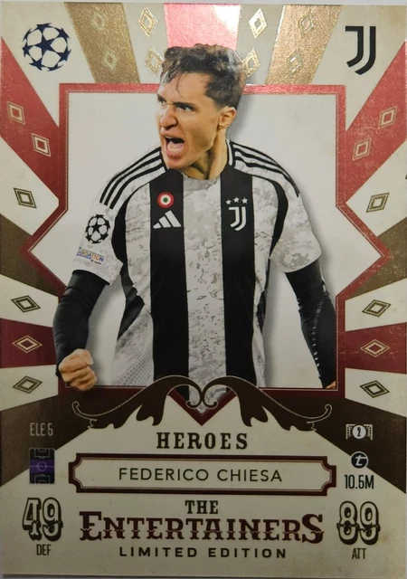 MATCH ATTAX 2024/2025 ELE 5 Heroes Federico Chiesa EUR 1,00 - PicClick DE