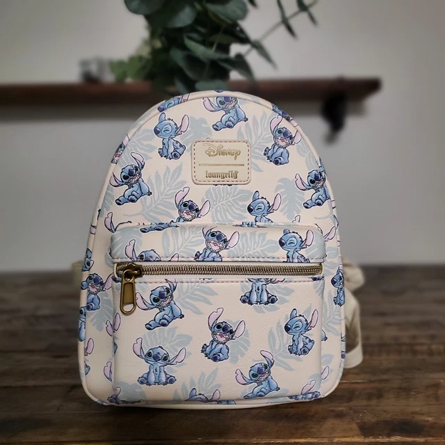 LOUNGEFLY DISNEY LILO & Stitch Tropical Leaves Mini Backpack NWT £62.29 ...