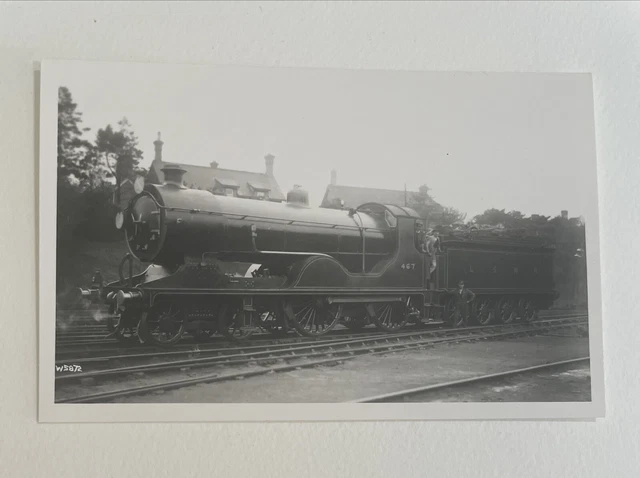 LSWR RAILWAY LOCOMOTIVE Photograph - 467 - A913 £3.71 - PicClick UK