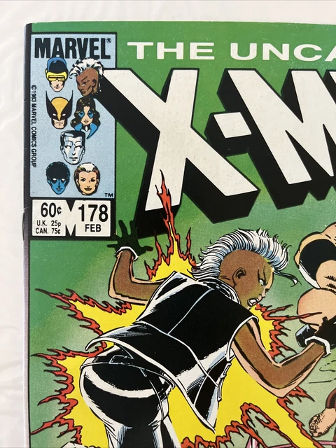 UNCANNY X-MEN 178 STORM MOHAWK FRATHERHOOD OF EVIL MUTANTS 1984 ROMITA ...