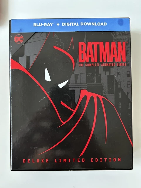 BATMAN THE ANIMATED Series Complete Collection Blu-ray Deluxe Édition ...