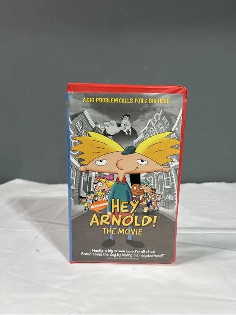 HEY ARNOLD THE Movie VHS 2002 Release Paramount Nickelodeon Animation P ...