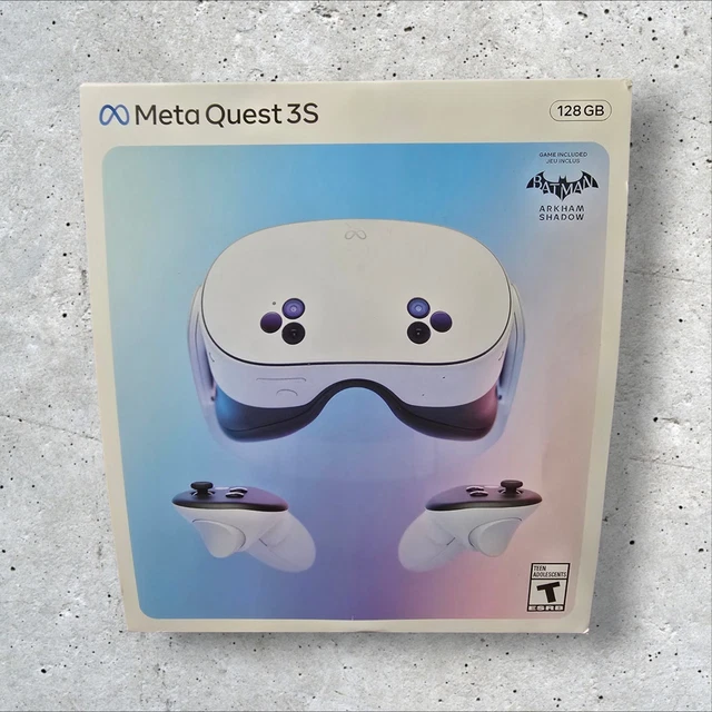 META QUEST 3S 128GB Standalone All-In-One VR Headset MC-1204060-03 $280.12 - PicClick CA