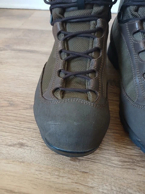 AKU PILGRIM GTX Boots UK 10 L Wide Fit Brown Gore Tex Military Combat ...