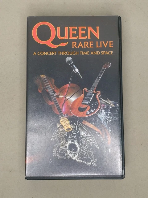 QUEEN - RARE Live VHS Video 1989 Journey Through Time And Space £8.00 ...