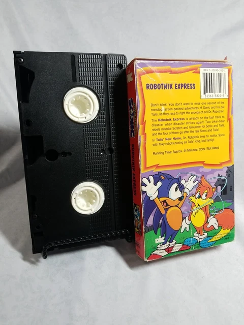 SONIC THE HEDGEHOG - Robotnik Express (VHS, 1994) EUR 10,33 - PicClick FR