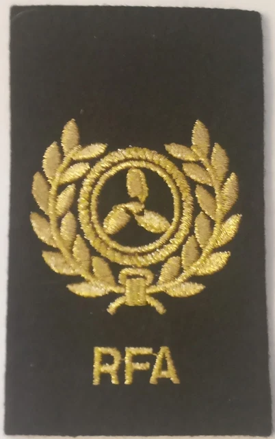 ROYAL NAVY RFA ENGINEERING CHIEF PETTY OFFICER RANK SLIDE EPAULETTE x1 ...