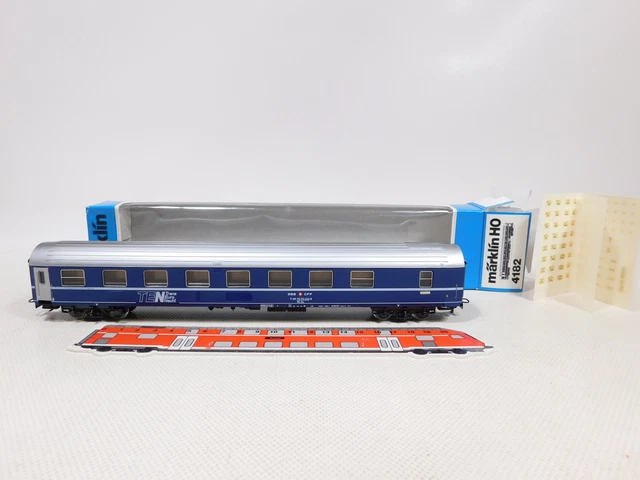 EB145-0,5# MÄRKLIN H0 AC 4182 D-Zug-Schlafwagen TEN WLABm SBB CFF NEUW+OVP EUR 46,19 - PicClick DE