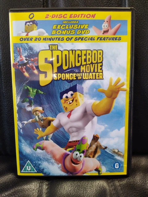THE SPONGEBOB MOVIE - Sponge out of Water (2 disc edition - Bonus DVD ...