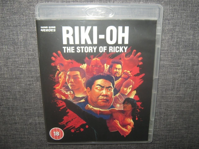 RIKI-OH THE STORY Of Ricky - Region B / 2 Blu Ray Dvd Combo - Uncut ...