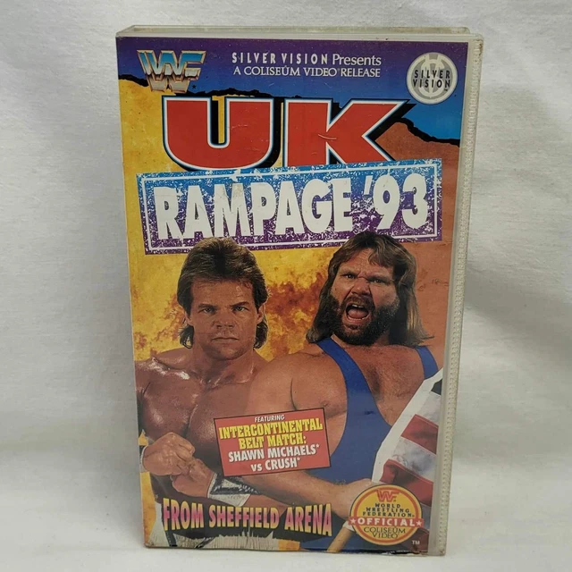 WWF - UK Rampage 93 1993 - PAL UK VHS Video Tape WWE £7.10 - PicClick UK