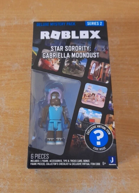 ROBLOX DELUXE MYSTERY Pack - Star Sorority: Gabriella Moondust Figure £ ...