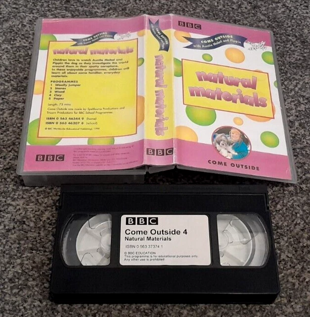 Come Outside 4 With Auntie Mabel And Pippin Bbc Pal Vhs Video Kids
