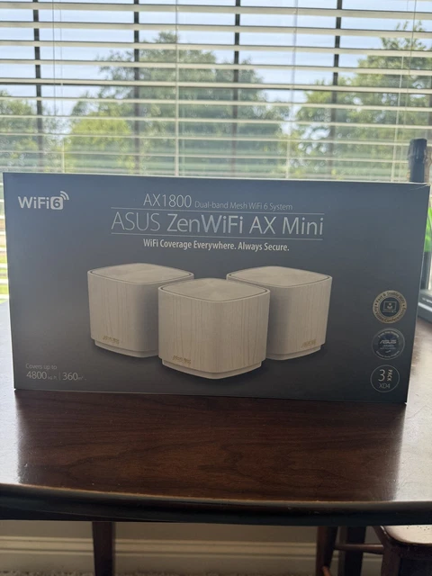 ASUS ZENWIFI AX Mini Mesh WiFi 6 System (AX1800 XD4 3PK) DEAL NEW IN ...