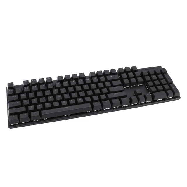 104 KEYS MECHANICAL Keyboard Crisp Sound Wired Mechanical Keyboard With ...