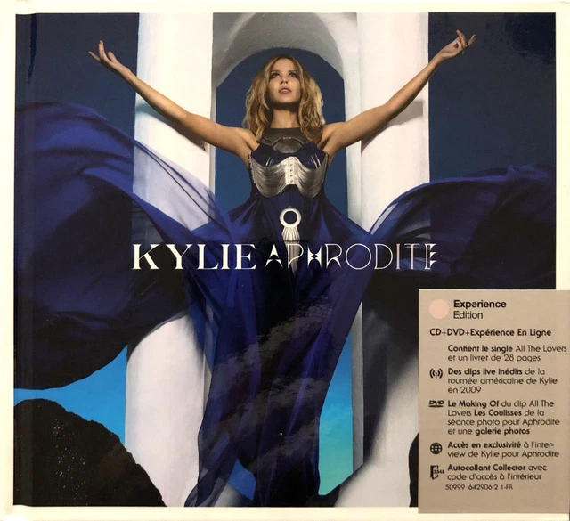 KYLIE MINOGUE APHRODITE CD+DVD - Experience Edition, Digibook - Europe ...
