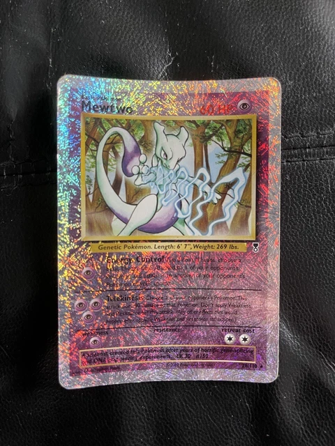CARTA POKEMON - Mewtwo - Collezione Leggendaria 29/110 Reverse HOLO ...
