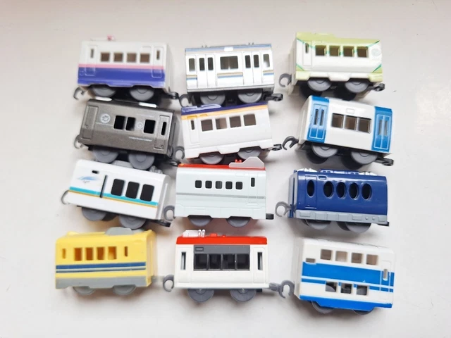 CAPSULE PLARAIL INTERMEDIATE Car Shinkansen Express Train Compilation ...