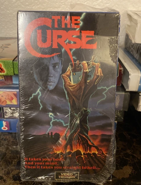 VINTAGE HORROR VHS The Curse 1990 Director David Keith Starring Wil ...