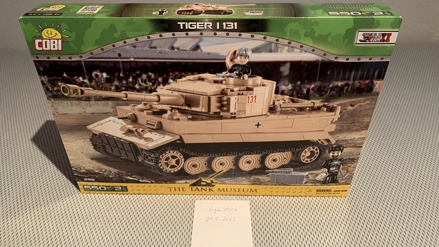 COBI 2519 - SdKfz.181 Panzerkampfwagen VI Ausf. E "Tiger 131", Neu, OVP ...