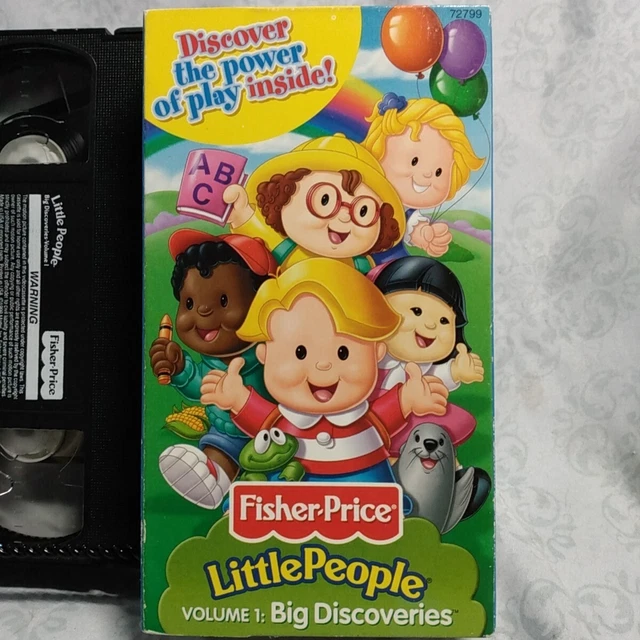 FISHER PRICE LITTLE People VHS Volume 1 Big Discoveries Children’s ...