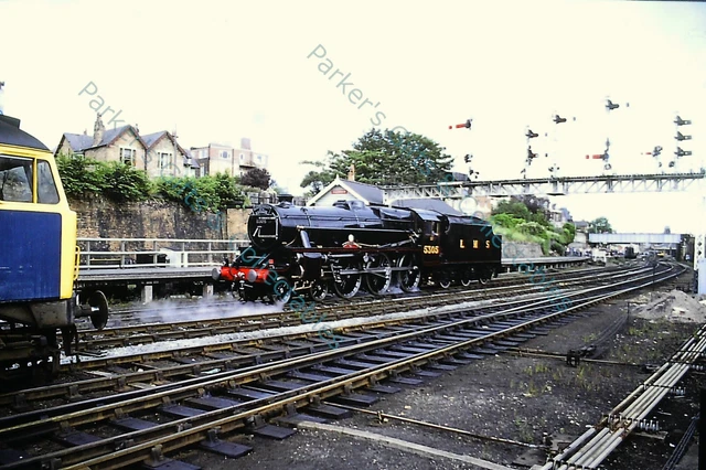 35MM RAILWAY SLIDE LMS Steam Locomotive 5305 Scarborough (RefJ19 £2.70 ...