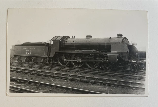 SOUTHERN RAILWAY LOCOMOTIVE Photograph - 753 - A735 £3.50 - PicClick UK