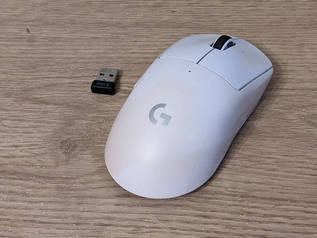 LOGITECH G PRO X Superlight wireless gaming mouse white with USB ...