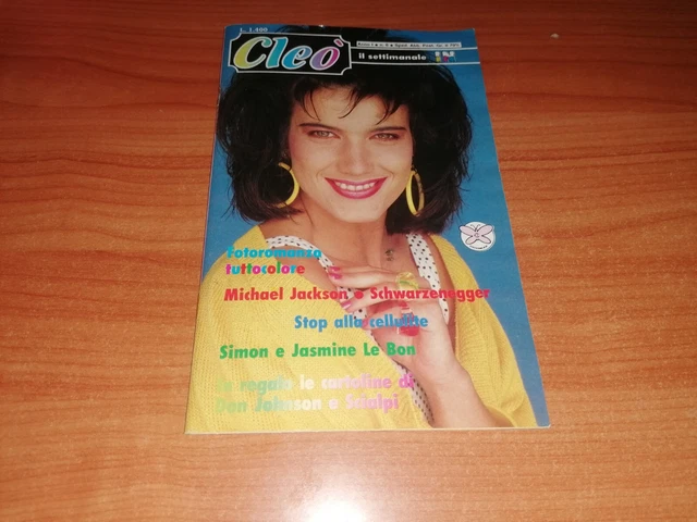 CLEO LOREDANA BERTÈ Michael Jackson Arnold Schwarzenegger Basinger ...
