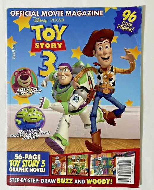 DISNEY PIXAR OFFICIAL Movie Magazine Toy Story 3 Summer 2010 Toy Story ...