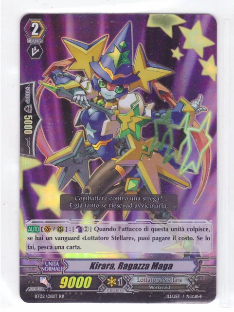 CARDFIGHT VANGUARD KIRARA Ragazza Maga BT02/018IT RR EUR 3,00 - PicClick FR