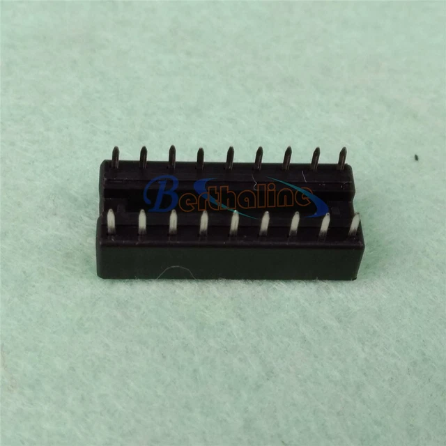 NEW 5PCS 18PIN Pitch 2.54mm DIP IC Sockets Adaptor Solder Type Socket £1.32 - PicClick UK