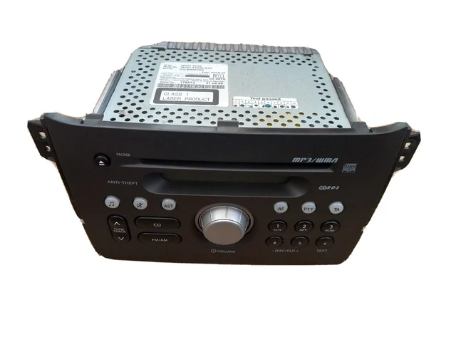 SUZUKI SPLASH CD Radio MP3 Player Unit Suzuki PACR08 Decoded Examples ...